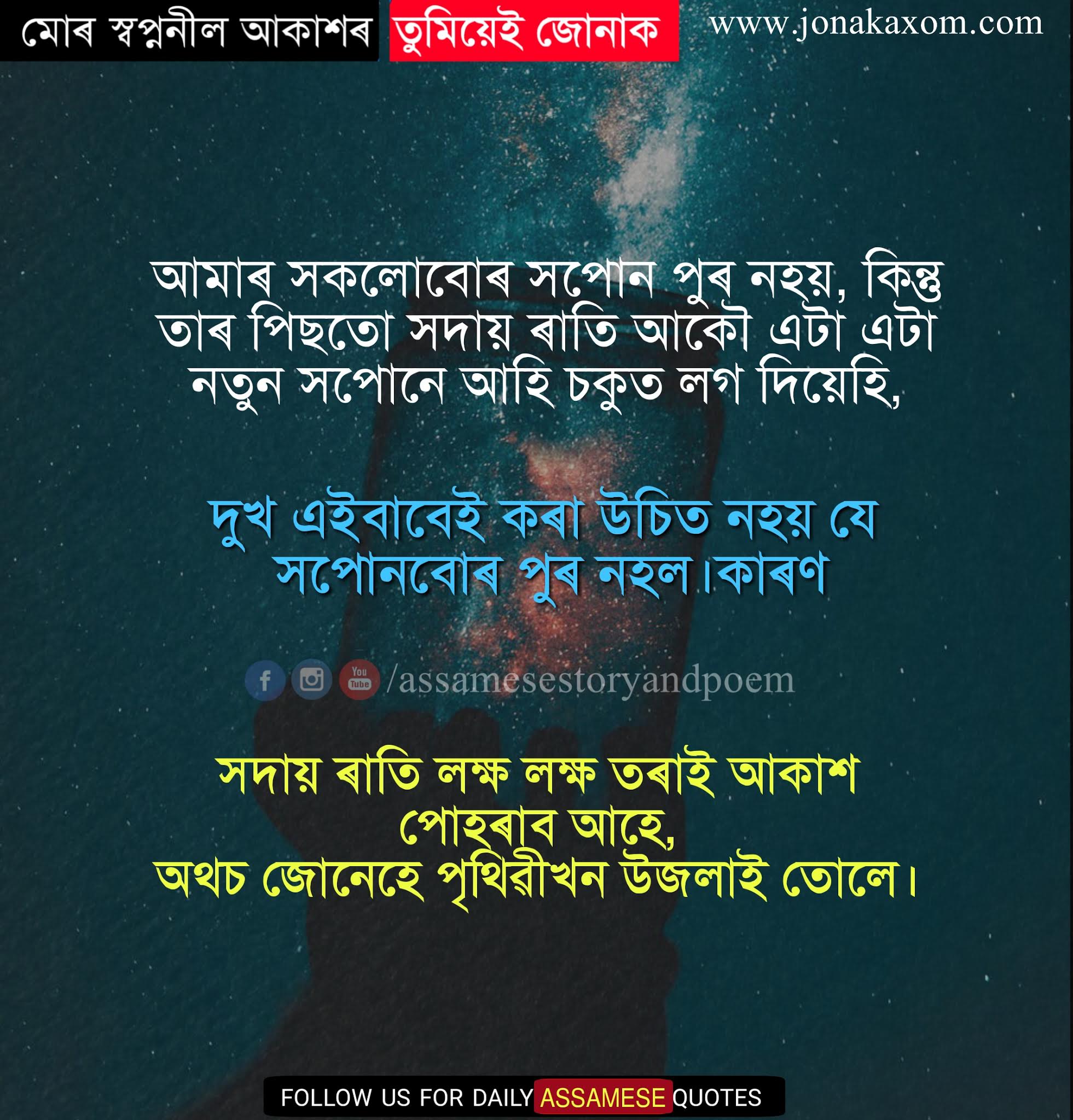 Top 10 Assamese Motivational Quote Collection
