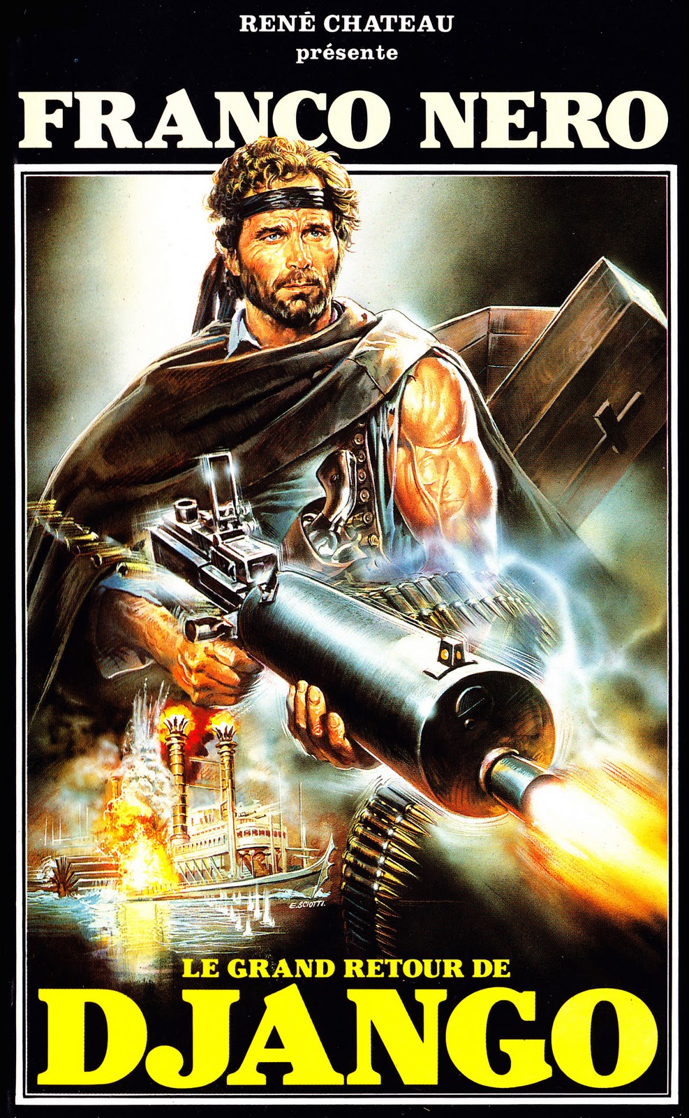 MI ENCICLOPEDIA DE CINE: Django en el cine carteles 1ª Parte