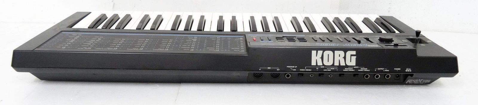 MATRIXSYNTH: KORG POLY-800 II MK2 SN 001244 with Original Case
