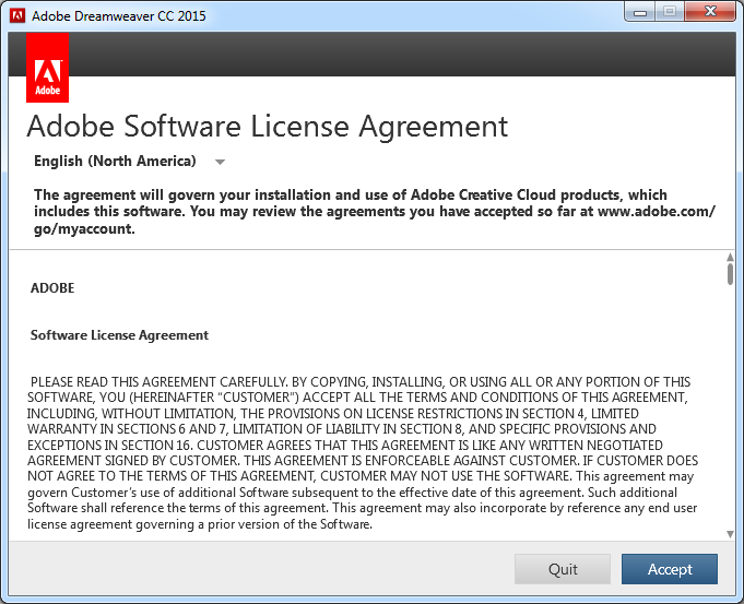 How to Remove Adobe CC License Agreement Popup | Online Networks Solution