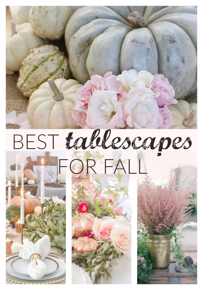 7 FALL TABLESCAPE IDEAS I LOVE / By Erika Batista