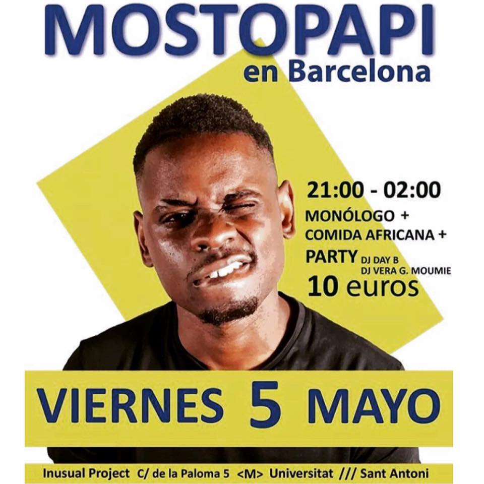 Mostopapi humor contra el racismo cotidiano en Barcelona ~ Africanidad