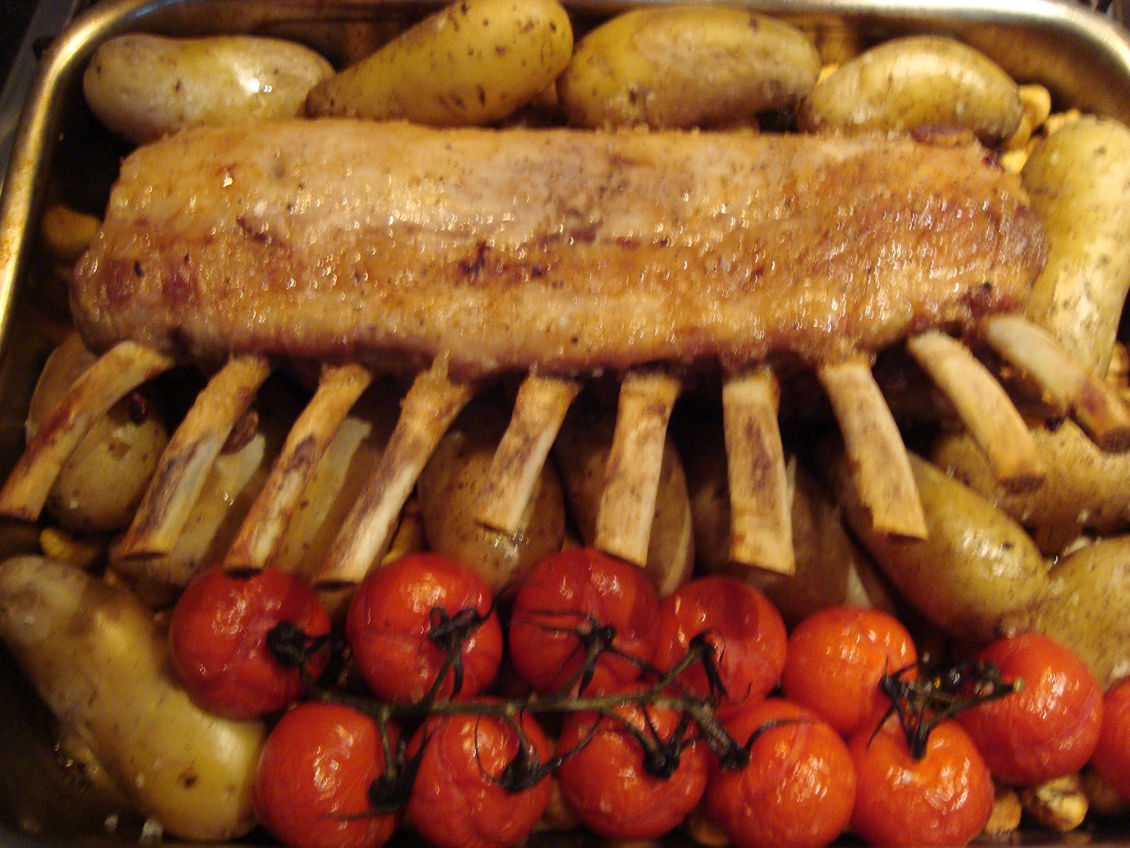 Iberico Rack in the oven