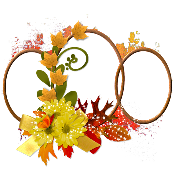 KSDesignz: FTU Cluster Frame - Autumn