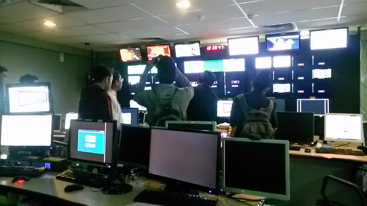Visual and Interactive Media: Educational Trip to Sri Pentas TV3, Media ...
