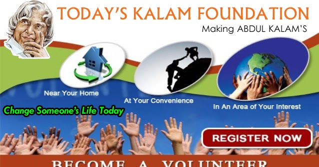 Todays Kalam Foundation - భారతమాత సేవలో..
