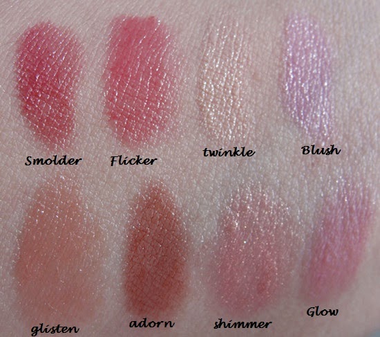 Mineral Fusion Sheer Moisture Lip Tint, 3-in-1 Color Stick Swatches