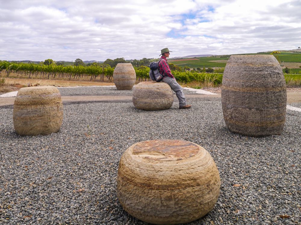 Terra Australis: Walking the Riesling Trail: Leasingham - Auburn