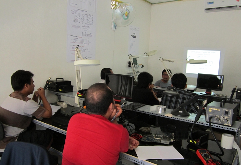 Multimedia Class dan personal tools equipment bagi masing masing peserta.