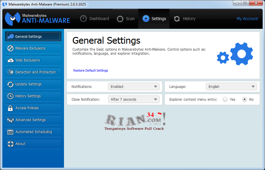 Malwarebytes Anti-Malware Premium v2.0.3 + Serial Key Full Version ...