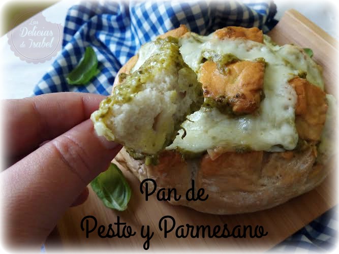 Pan de Pesto y Parmesano | Las Delicias de Isabel