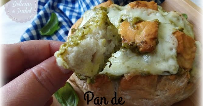Pan de Pesto y Parmesano | Las Delicias de Isabel
