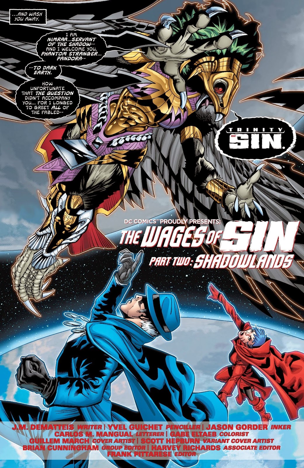 Weird Science DC Comics: Trinity of Sin #2 Review and *SPOILERS*