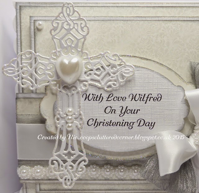 Crafty Urchins: Tattered Lace Cross.