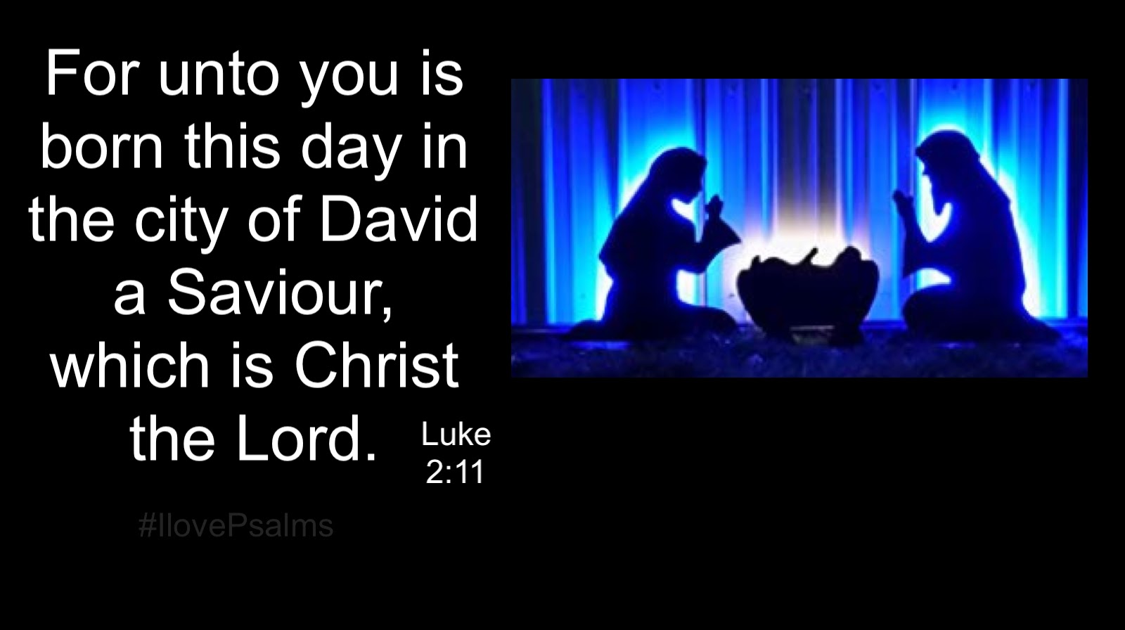 The Birth of JESUS told in the Gospel of Luke 2