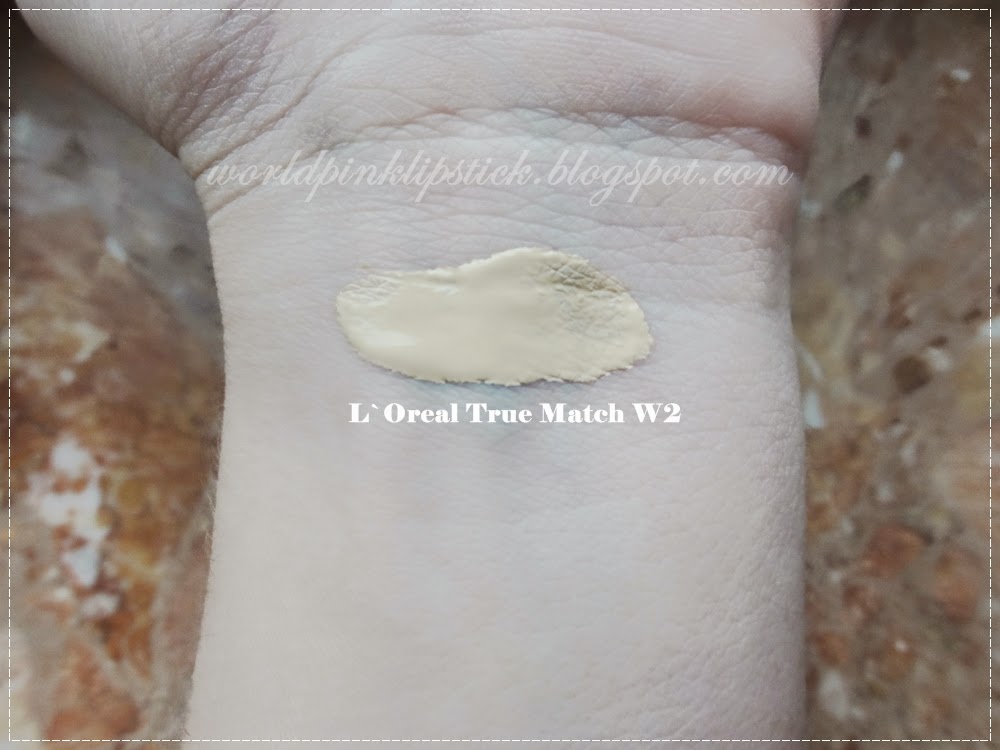 beauty is in you: L`Oreal True Match N2 & W2