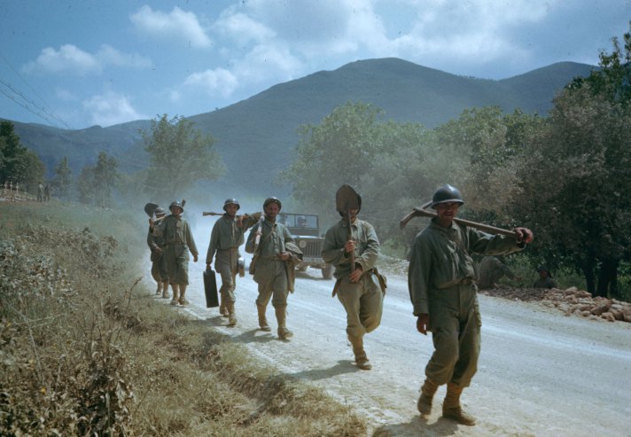 Color Photos of the Italian Campaign of World War II, 1944 ~ Vintage ...