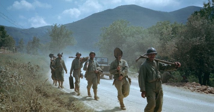 Color Photos of the Italian Campaign of World War II, 1944 ~ Vintage ...