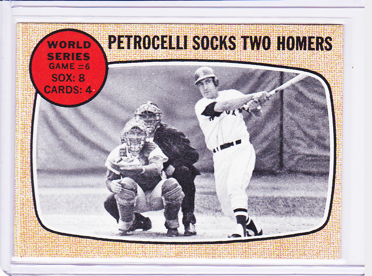 Red Sox Baseball Cards: 1967 World Series From The 1968 Topps Set