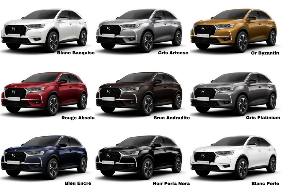 DS7 Crossback : le configurateur du nouveau SUV DS est en ligne ...
