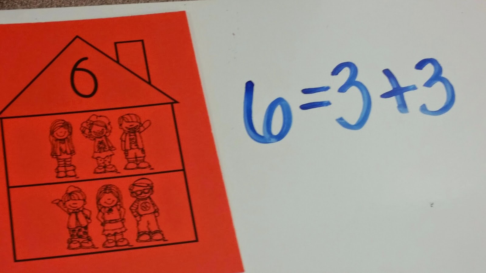 First Grade Funtastic: Math - Addition Houses