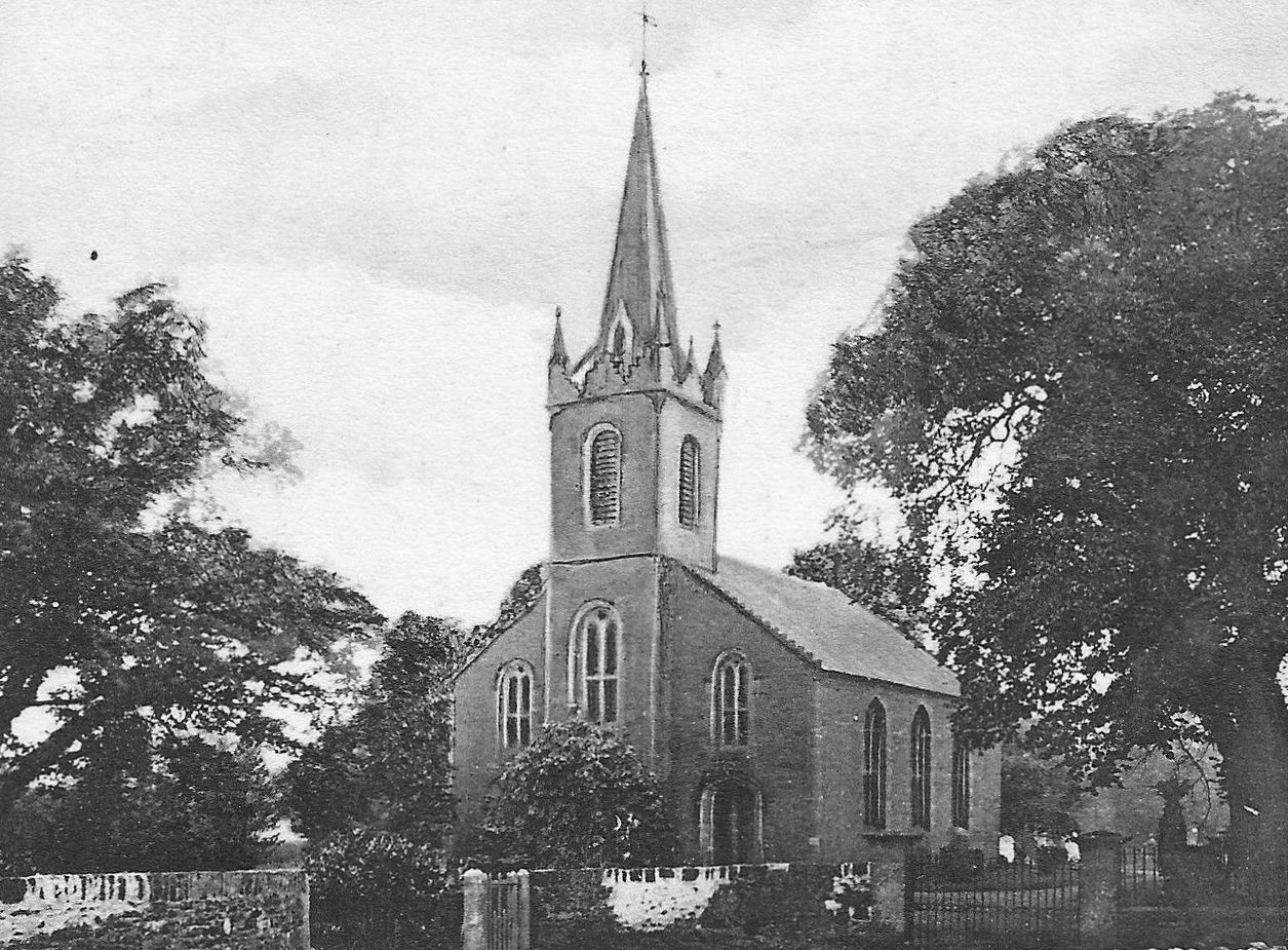 Tour Scotland: Old Photographs Parish Church Liff Scotland