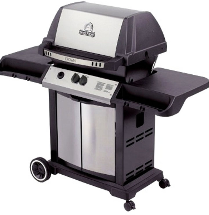 Outdoor Kitchen: Broil King 94927 Crown Natural Gas Grill