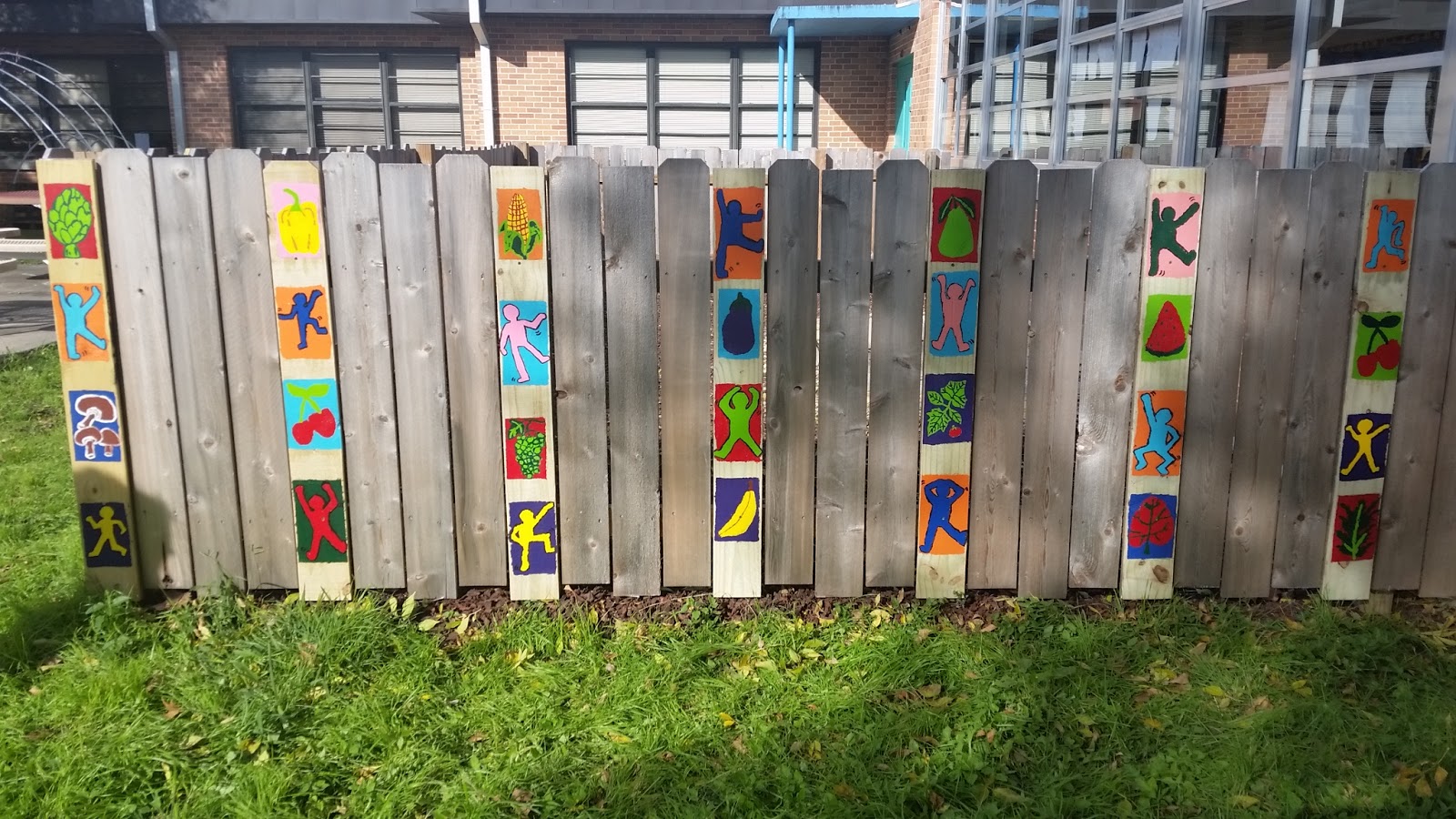Zilker Elementary Art Class: Garden Mural Finished!