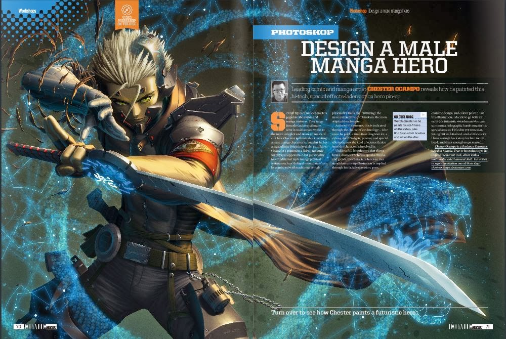 9th art by Stella: Comic Artist Magazine