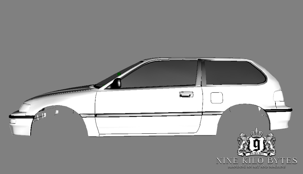 NineKiloBytes Custom's: [WIP] Honda Civic EF9 Hatchback