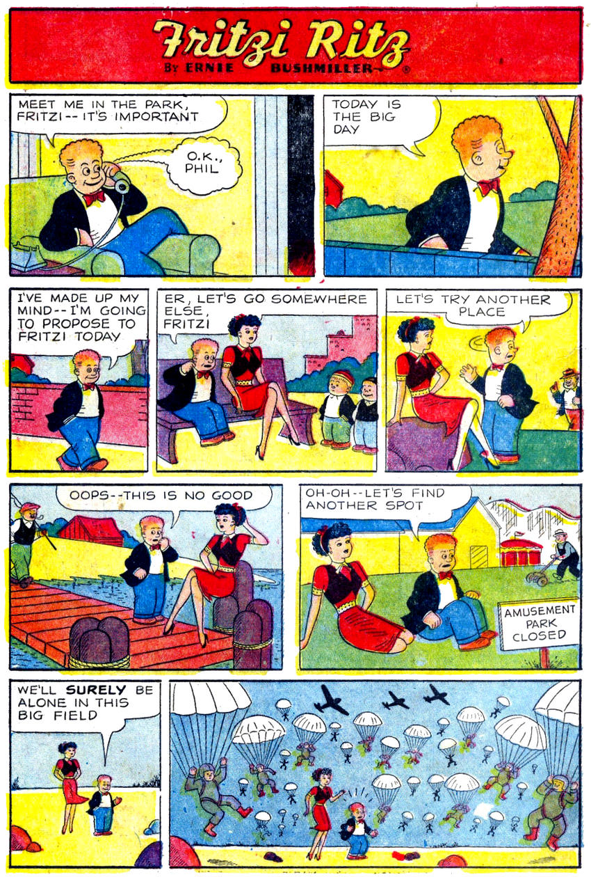 Pappy's Golden Age Comics Blogzine: Number 1156: Ritzy Fritzi Ritz