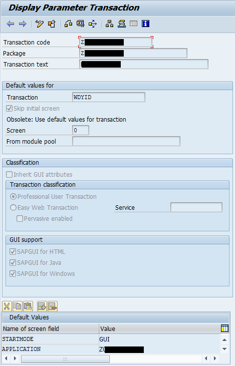 Martin Maruskin blog (something about SAP): Running webdynpro in SAP GUI