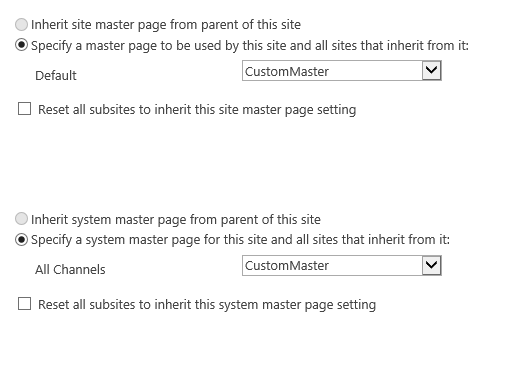 Deploying Custom Master Page in SharePoint | SharePoint