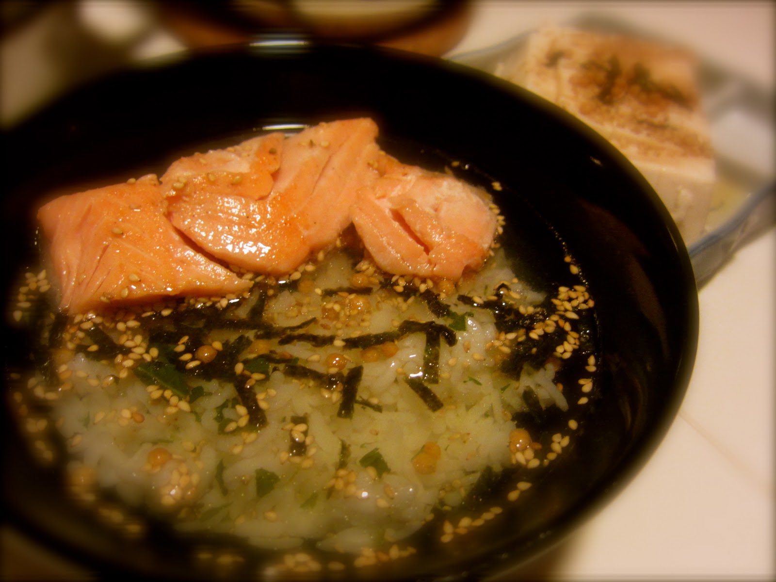 Our journey: Salmon Chazuke