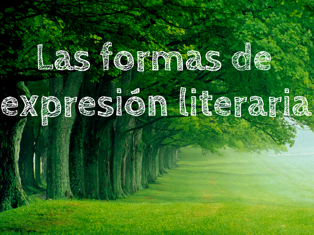 Ojos de papel: Las formas de expresión literaria