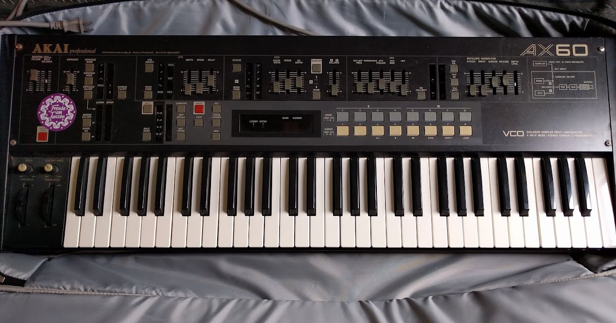 MATRIXSYNTH: AKAI AX60 Vintage Analog Synth