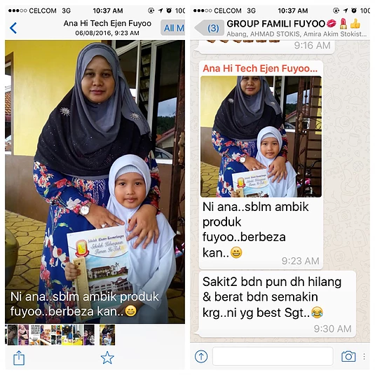 Testimoni Jus Sakura Reezqa - Reezqa Global: Testimoni Jus Sakura Reezqa