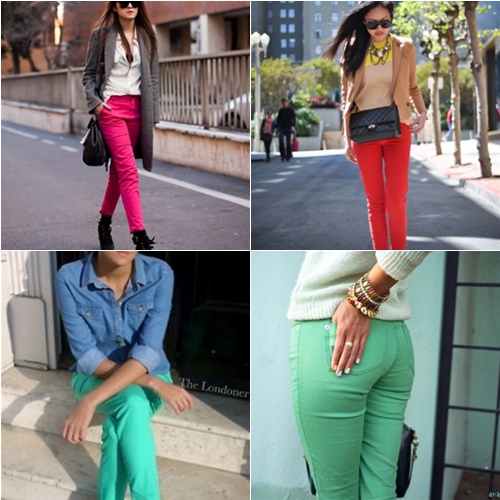 Ageless Beauty: New Trend: Bright Colored Pants