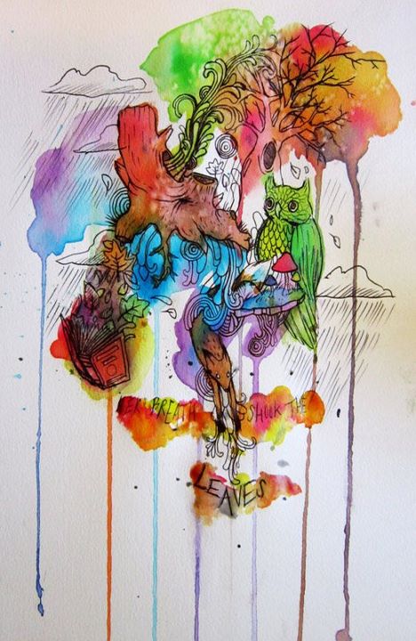 G-World: Super Cool Art Painting - Colorful Water Paint Collection