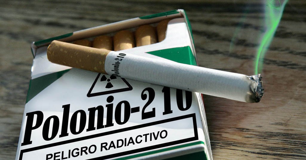 Sr-90: Polonio-210 en el tabaco