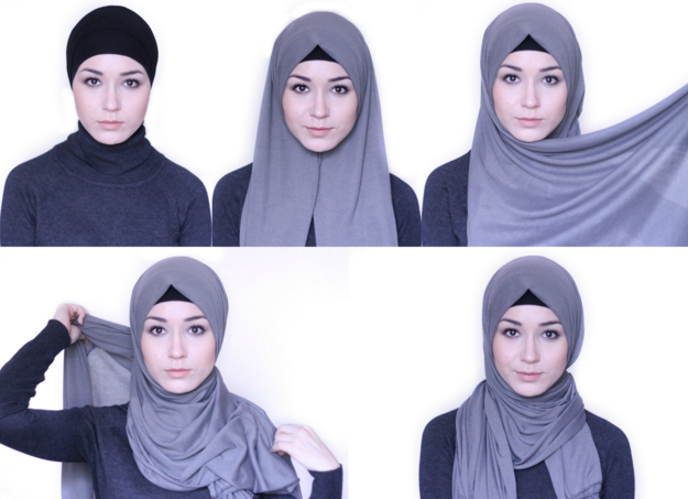 Contoh Model Hijab Simple & Modern Terbaru 2016