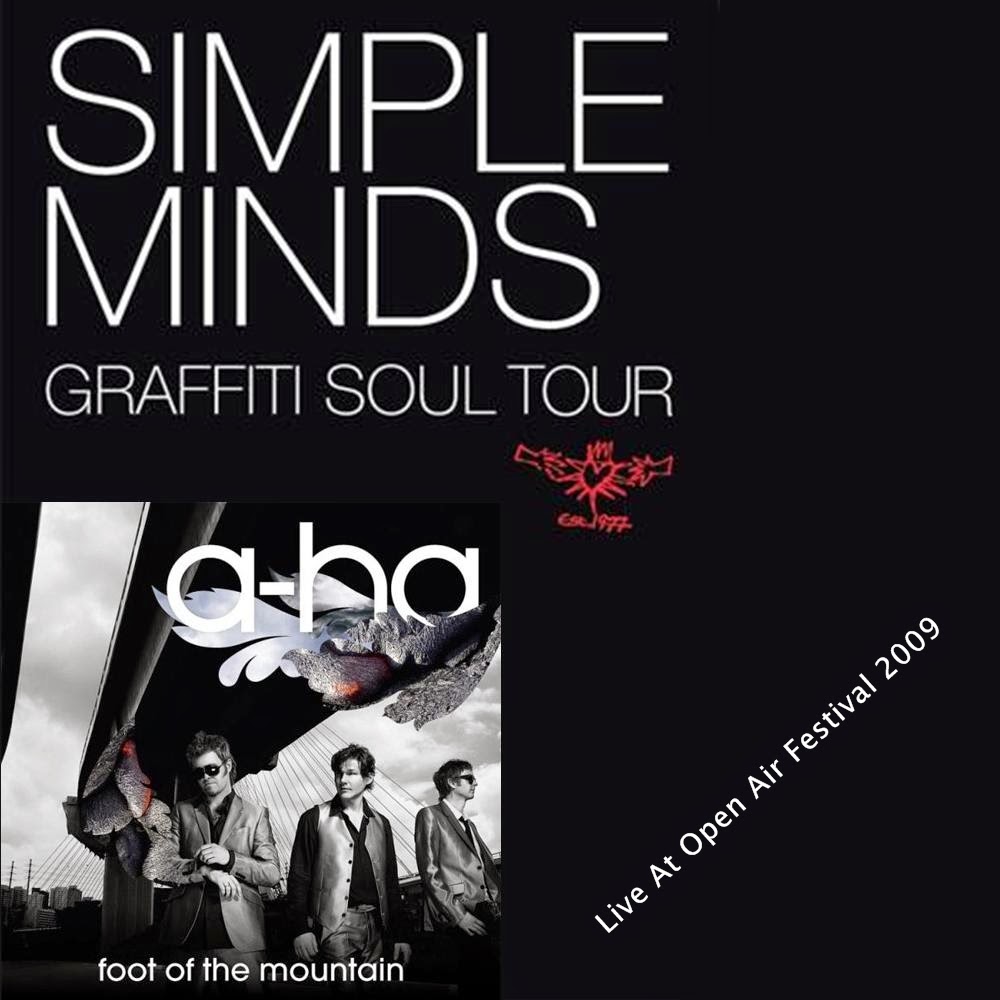 FRESH & ALIVE! - En Vivo Y En Directo.: Simple Minds + A-ha Live 2009