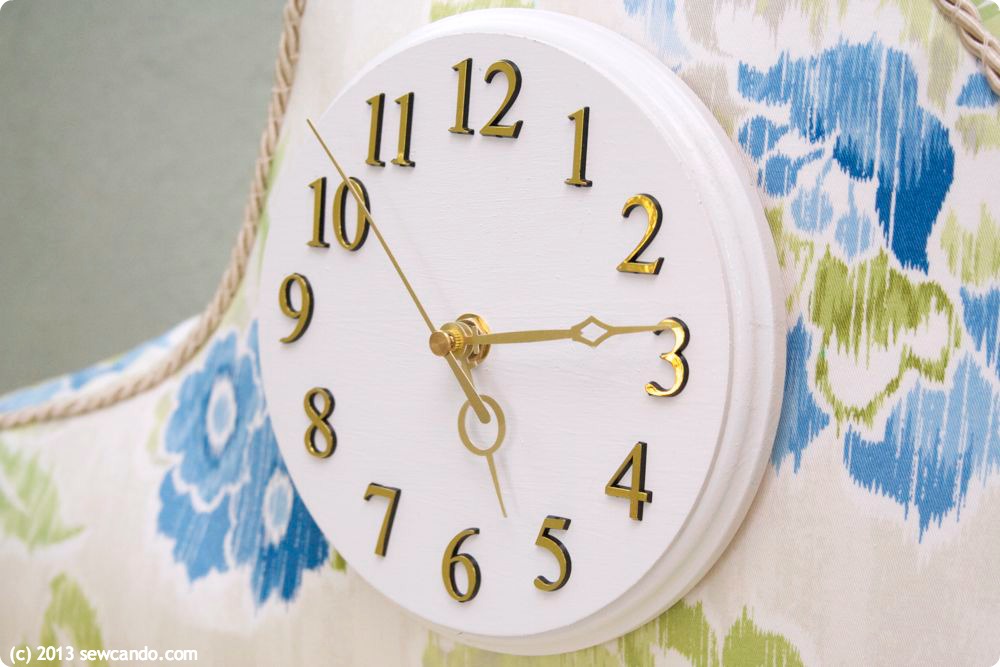 Sew Can Do: My Waverize It! Challenge Creation: A Fabric Mantel Clock