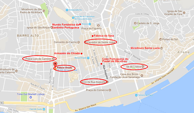 NaMedida: Conhecendo Portugal - Baixa e Chiado em Lisboa