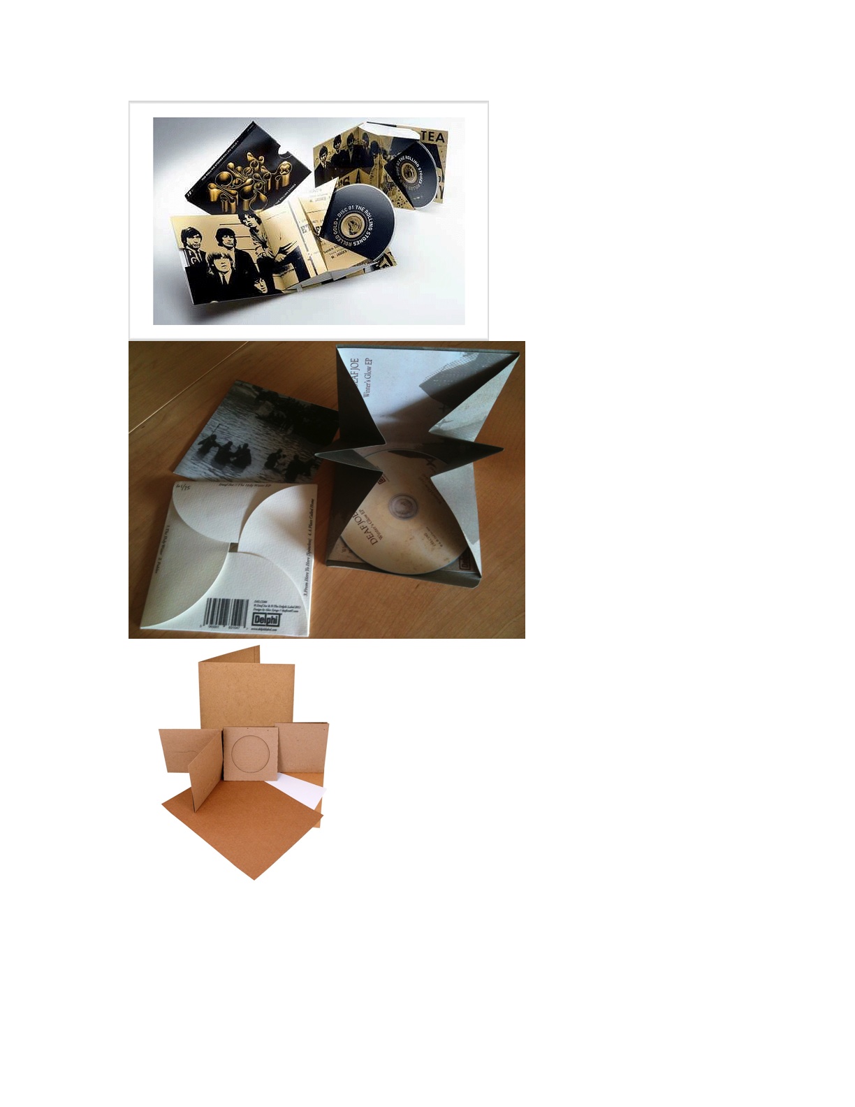 Media Nats- Unit 2: Examples Of CD packaging designs.