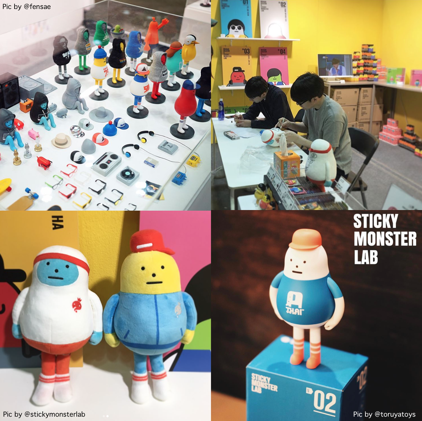Sticky Monster Lab @ #ArtToyCulture 2017