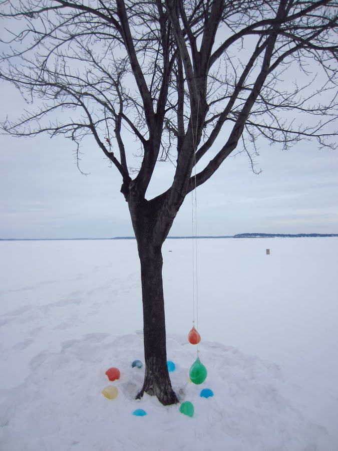 March of the January ice blobs