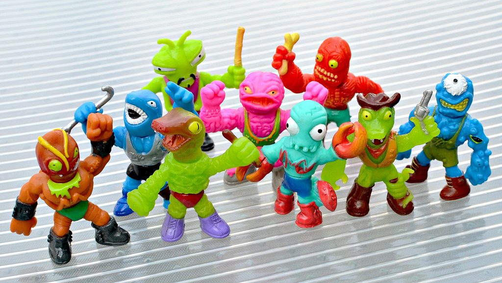 Little Weirdos: Mini figures and other monster toys: Mutant Mania: Mix ...