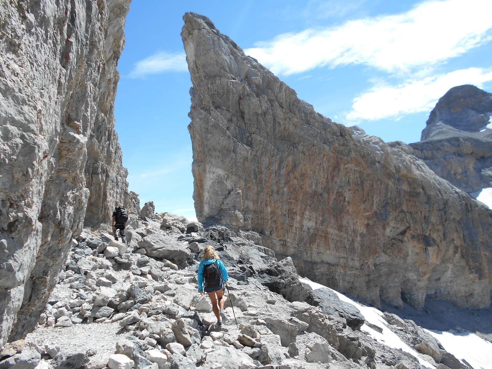 Montagne Passion Trail : La brèche de Roland.