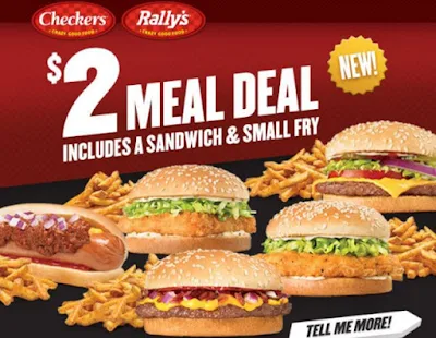 Checkers / Rally's Intros $2 Meal Deal | Brand Eating